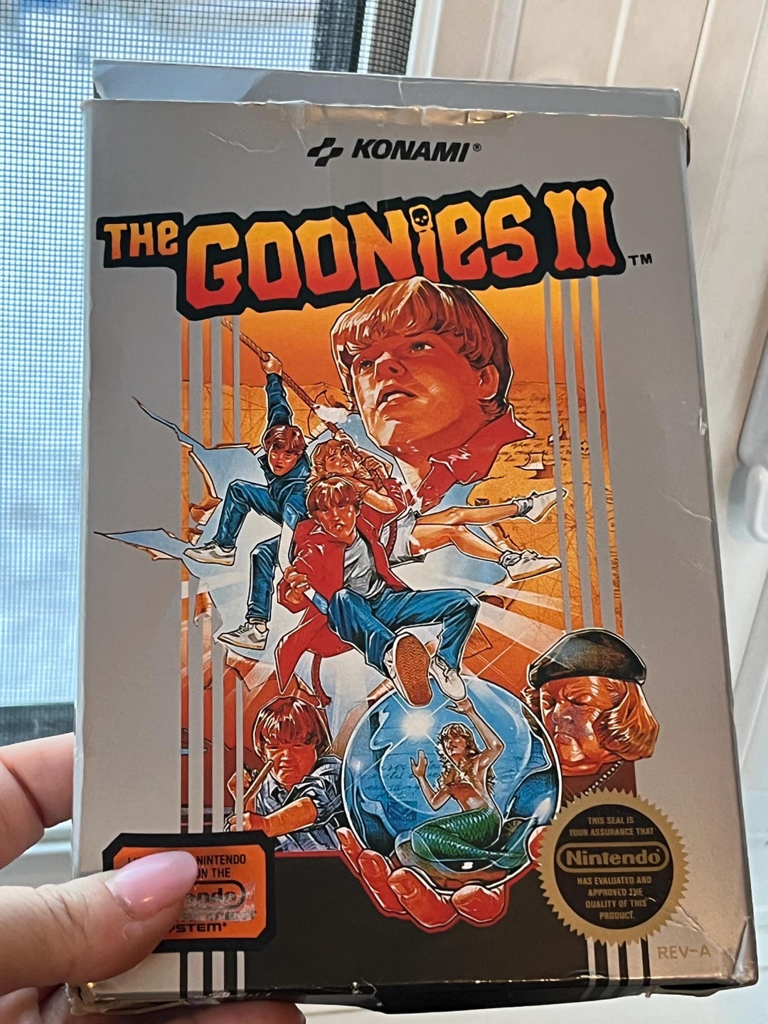 Vintage the Goonies II Nintendo Game With Original Box and Manual ...