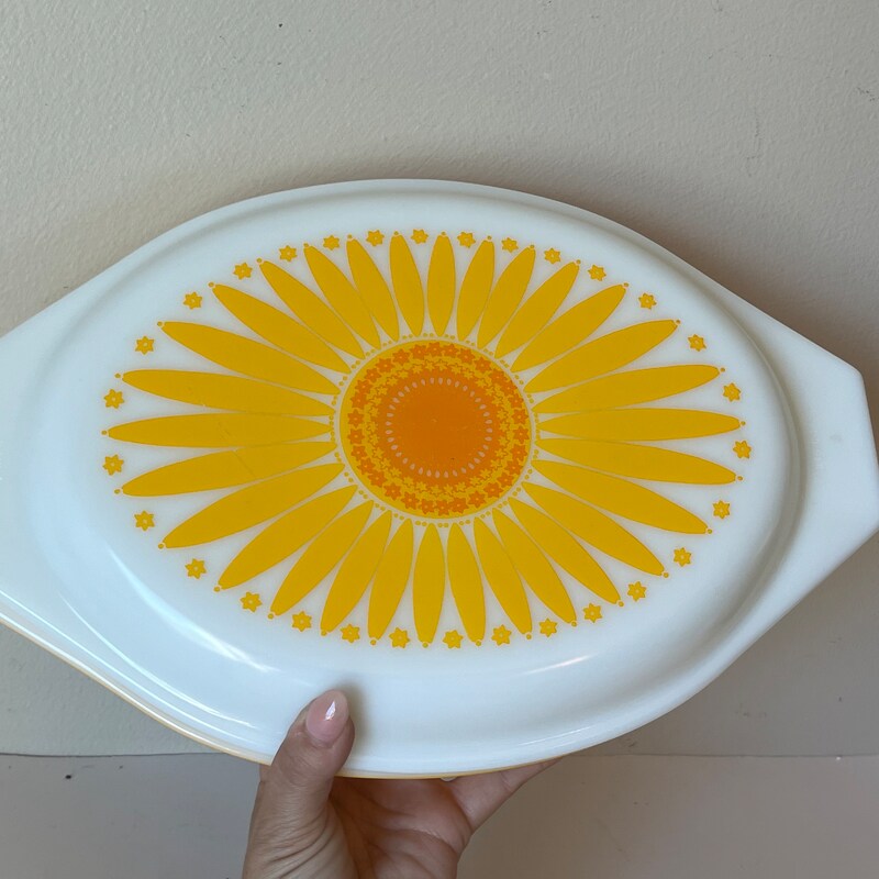 Pyrex Sunflower - Etsy