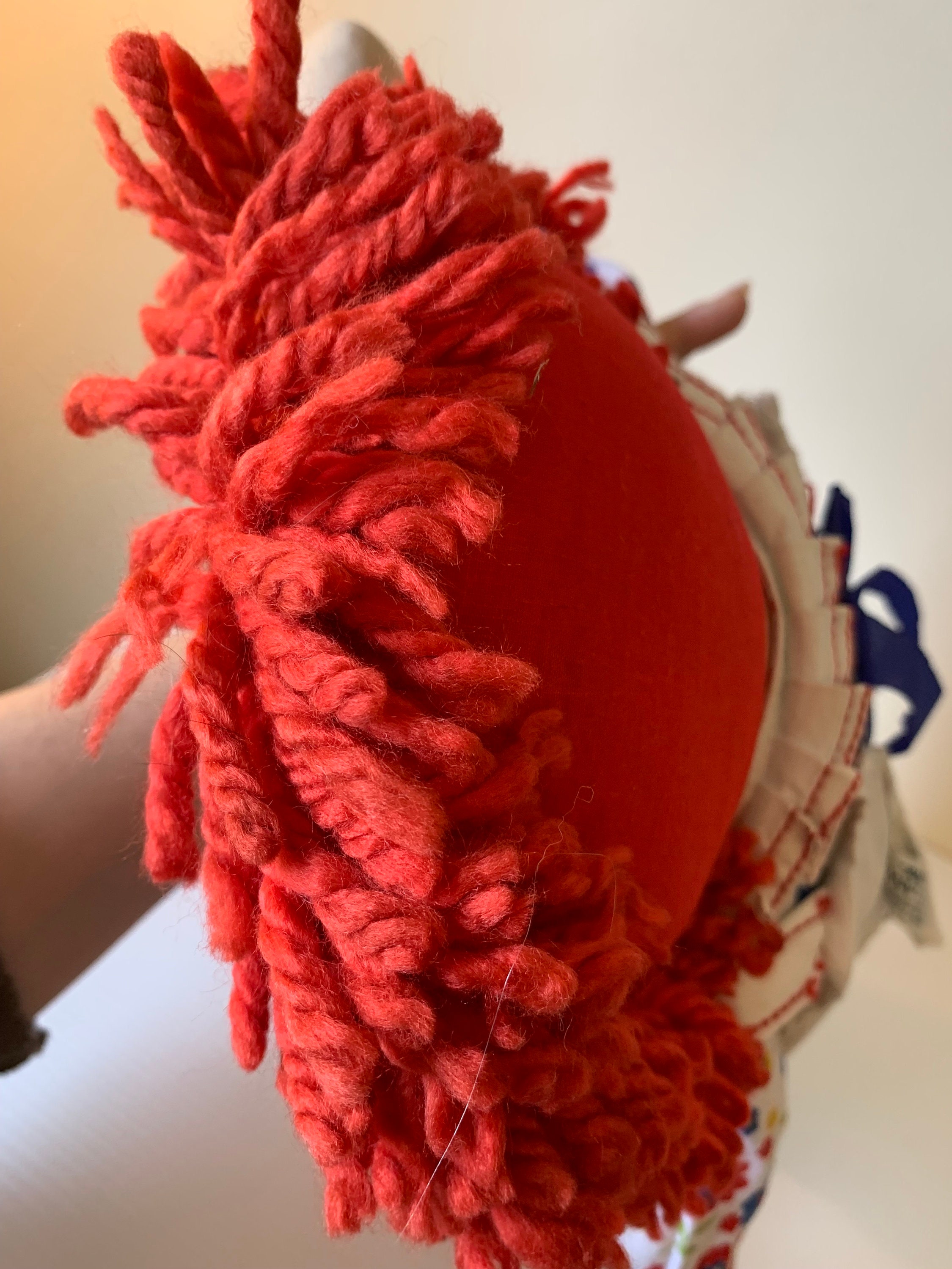 Vintage Knickerbocker 19 Raggedy Ann Doll: Complete With Original ...