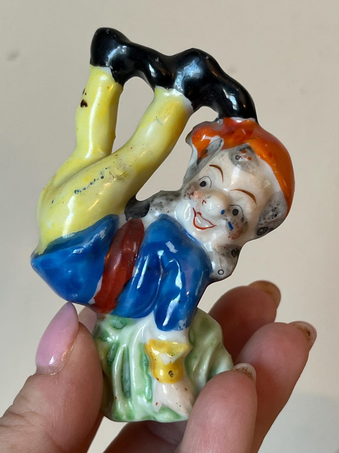 Vintage Acrobatic Pixie Elf, Made in Japan, Collectible Elf Figure ...