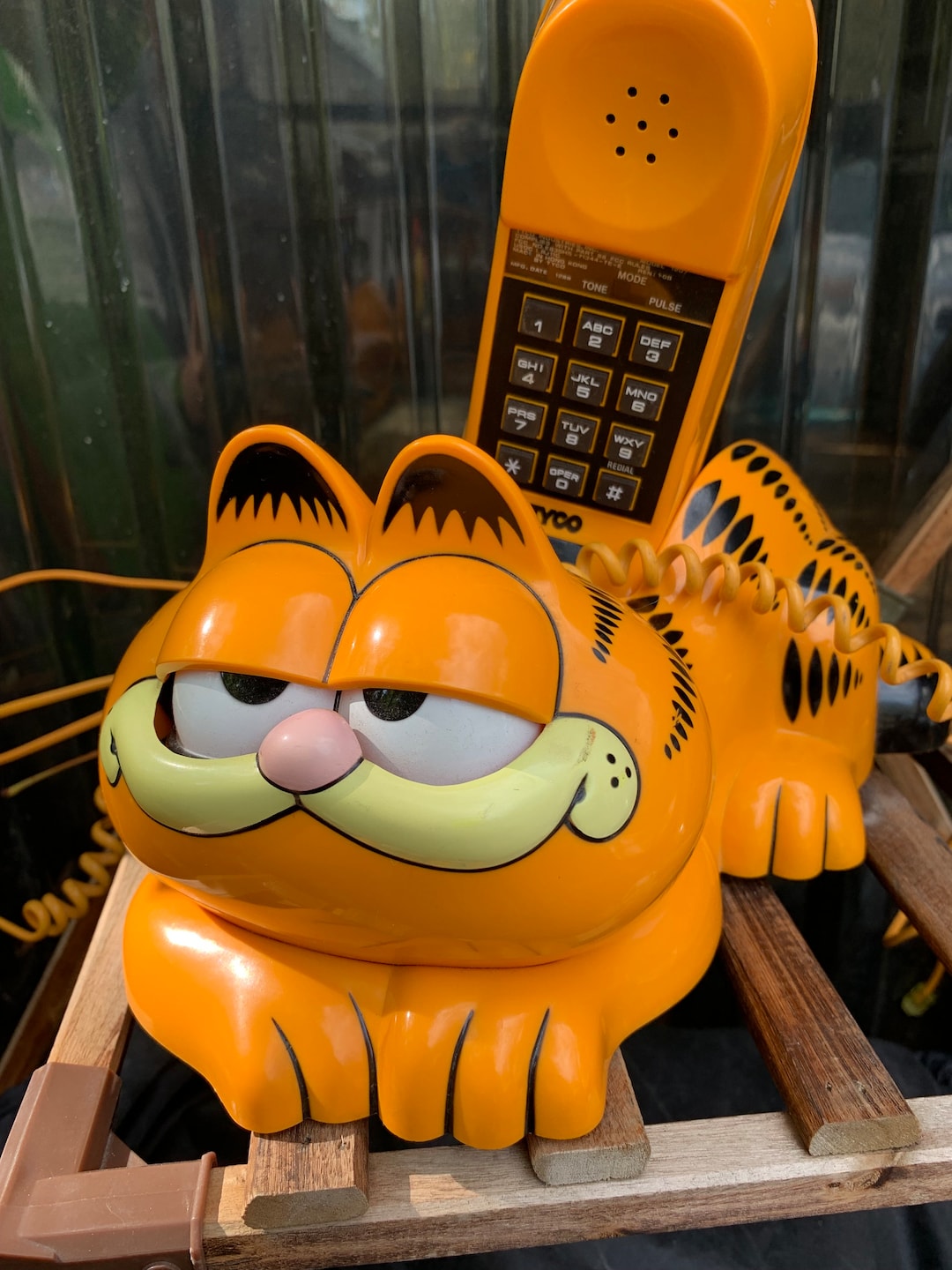 1981 Garfield the Cat Telephone Eyes Open & Close Phone - Etsy