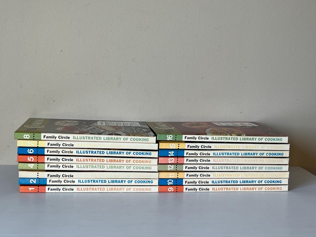 Family Circle 1972 Cooking Library Complete Set, Hardcover Books ...