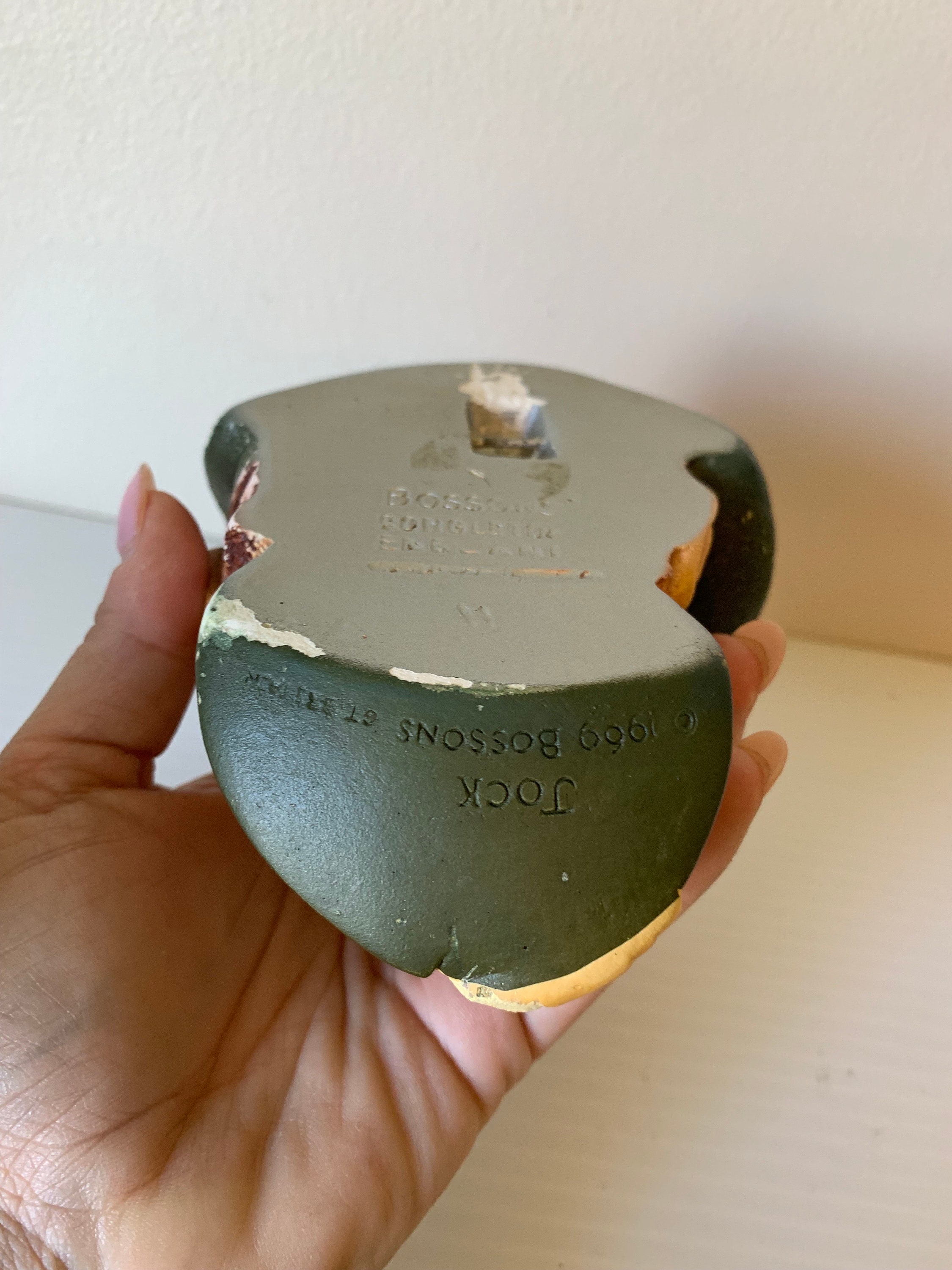 Iconic Mid Century Bosson's Wall Sculpture: Jock 1969 Chalkware Wall ...