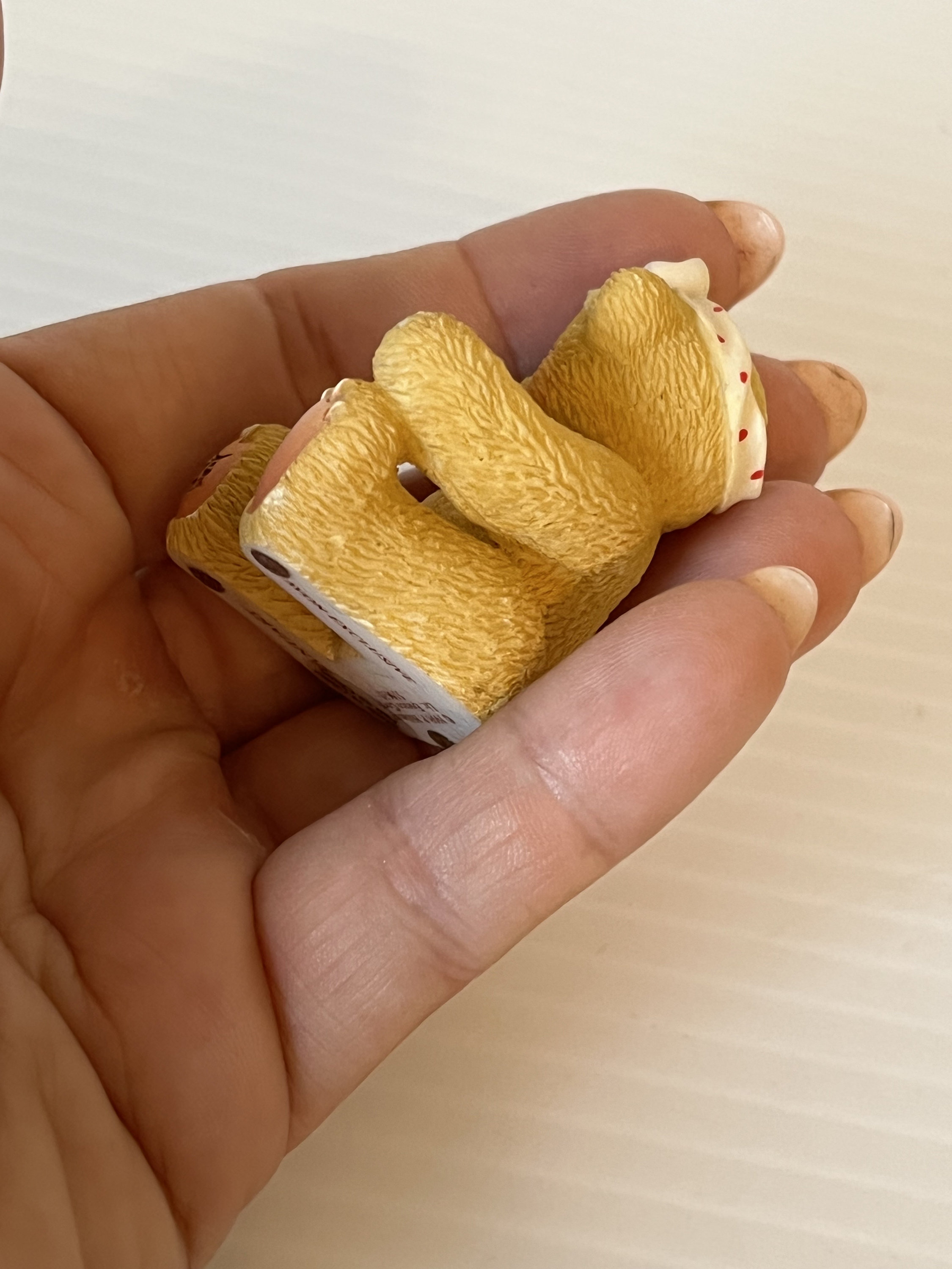 Vintage Avon January Birthstone Teddy Bear Figurine - Etsy