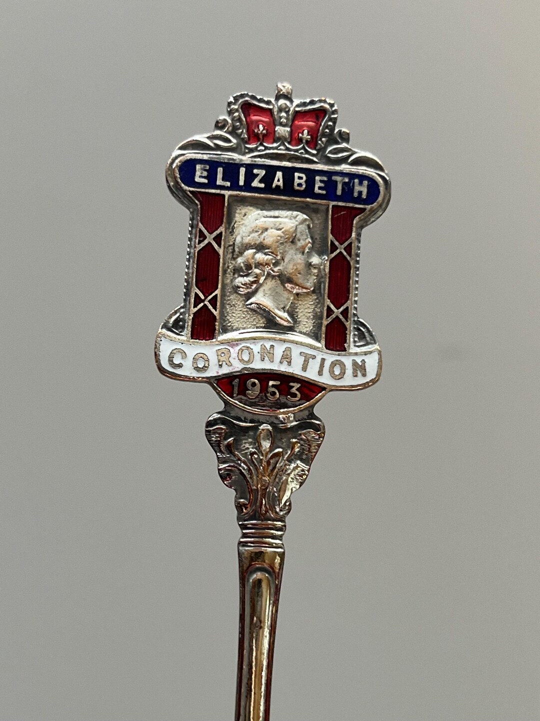 Queen Elizabeth II 1953 Coronation Spoon, Collectible Silver Spoon ...