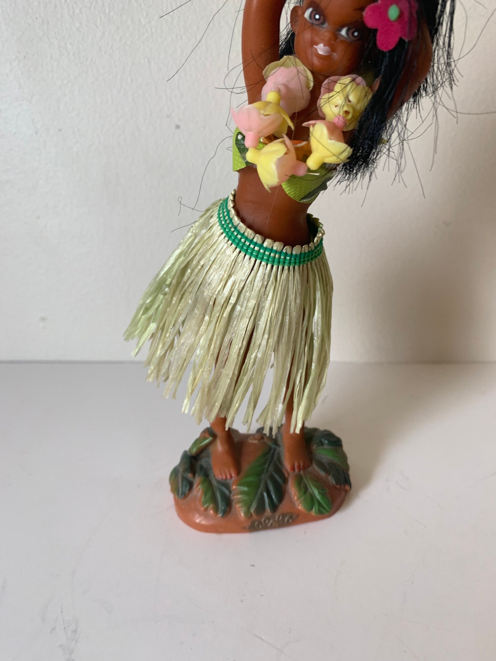 1970s Vintage Hawaiian Dashboard Doll: Aloha Hula Girl Dancer With ...