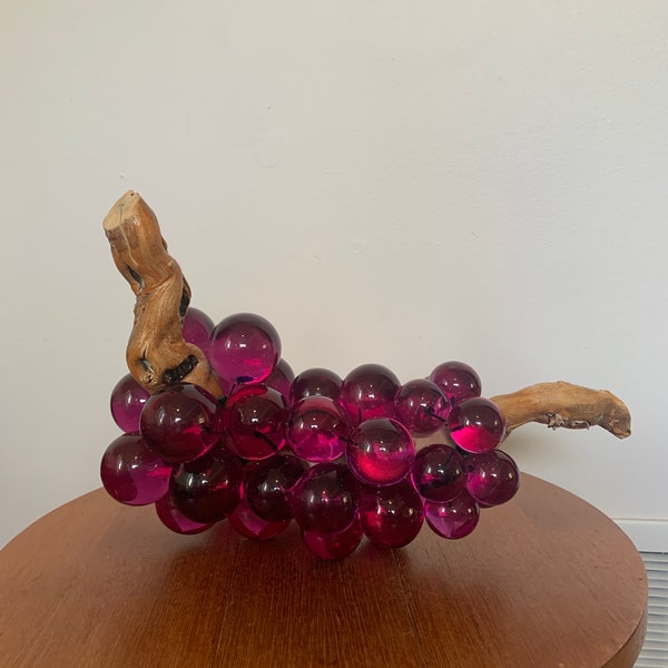 Lucite Grapes - Etsy