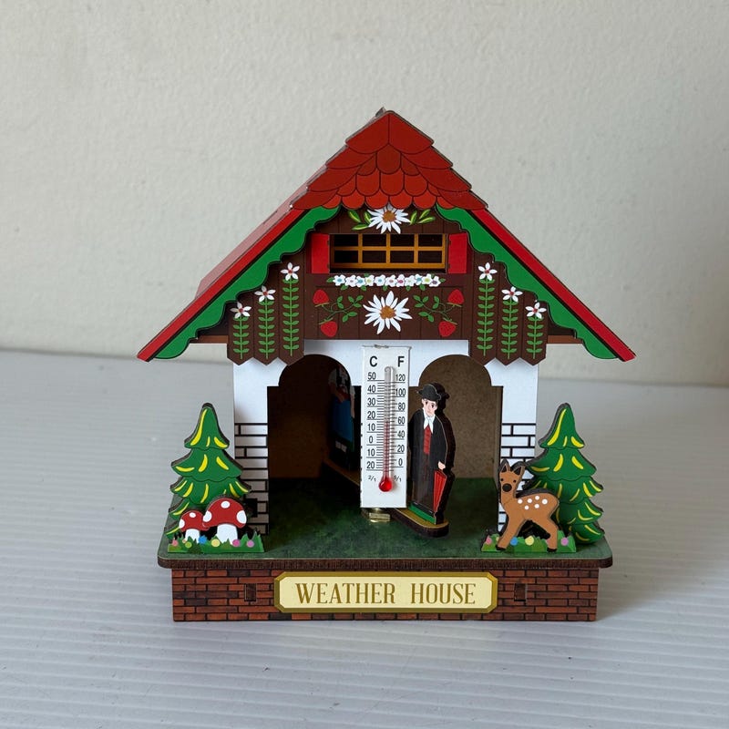 German Weather House - Etsy
