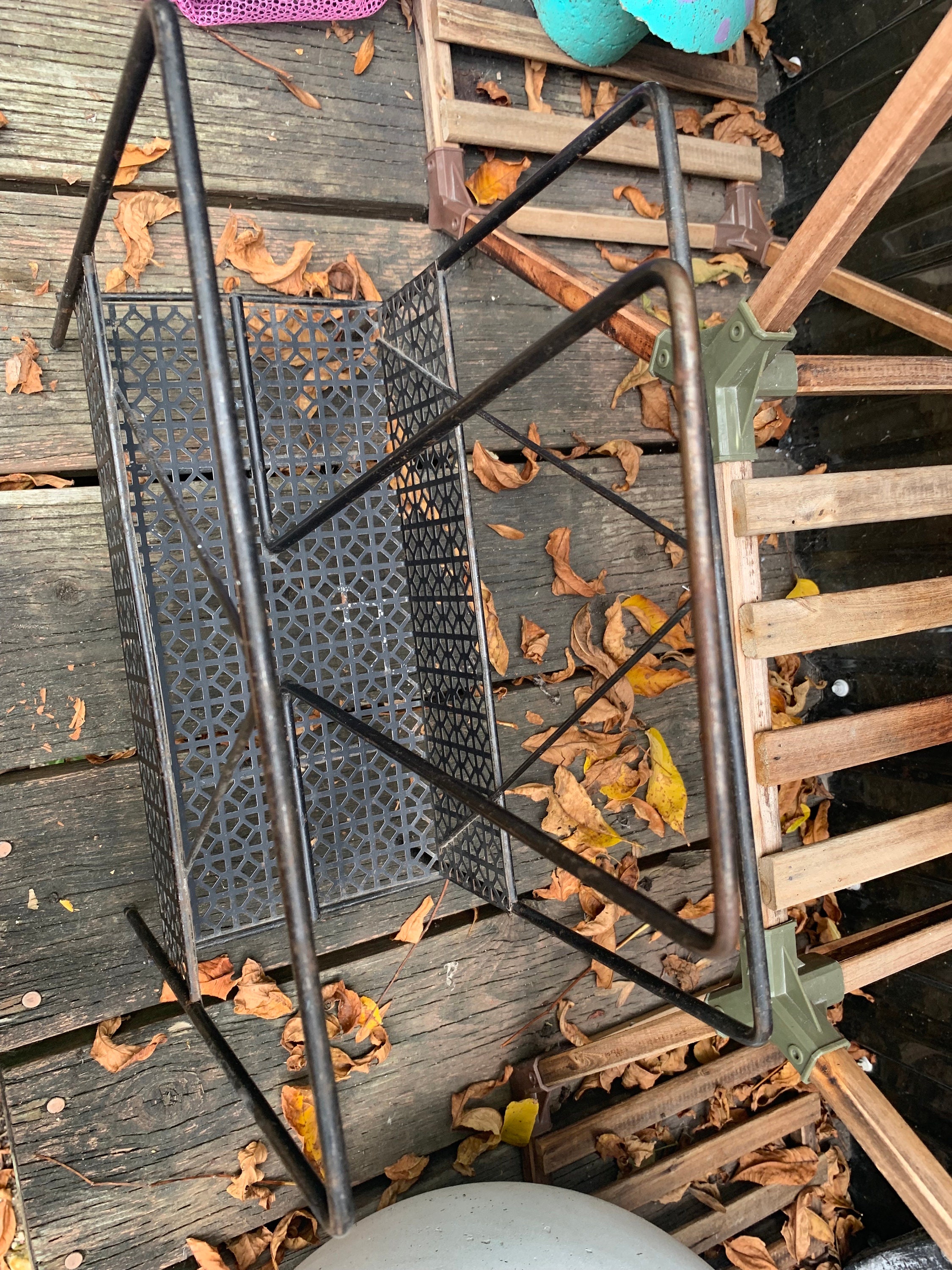 Vintage Record Holder MCM Record Holder Retro Newspaper - Etsy