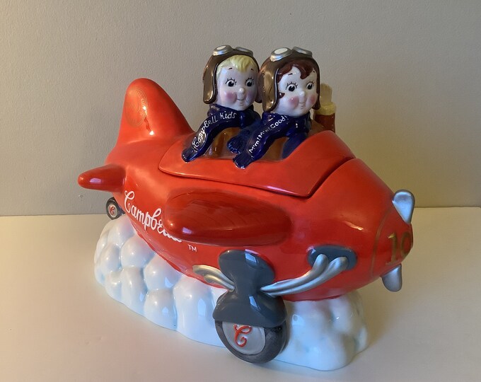 Campbell Kids 100th Anniversary "aiming High" Cookie Jar, Minimal Wear ...