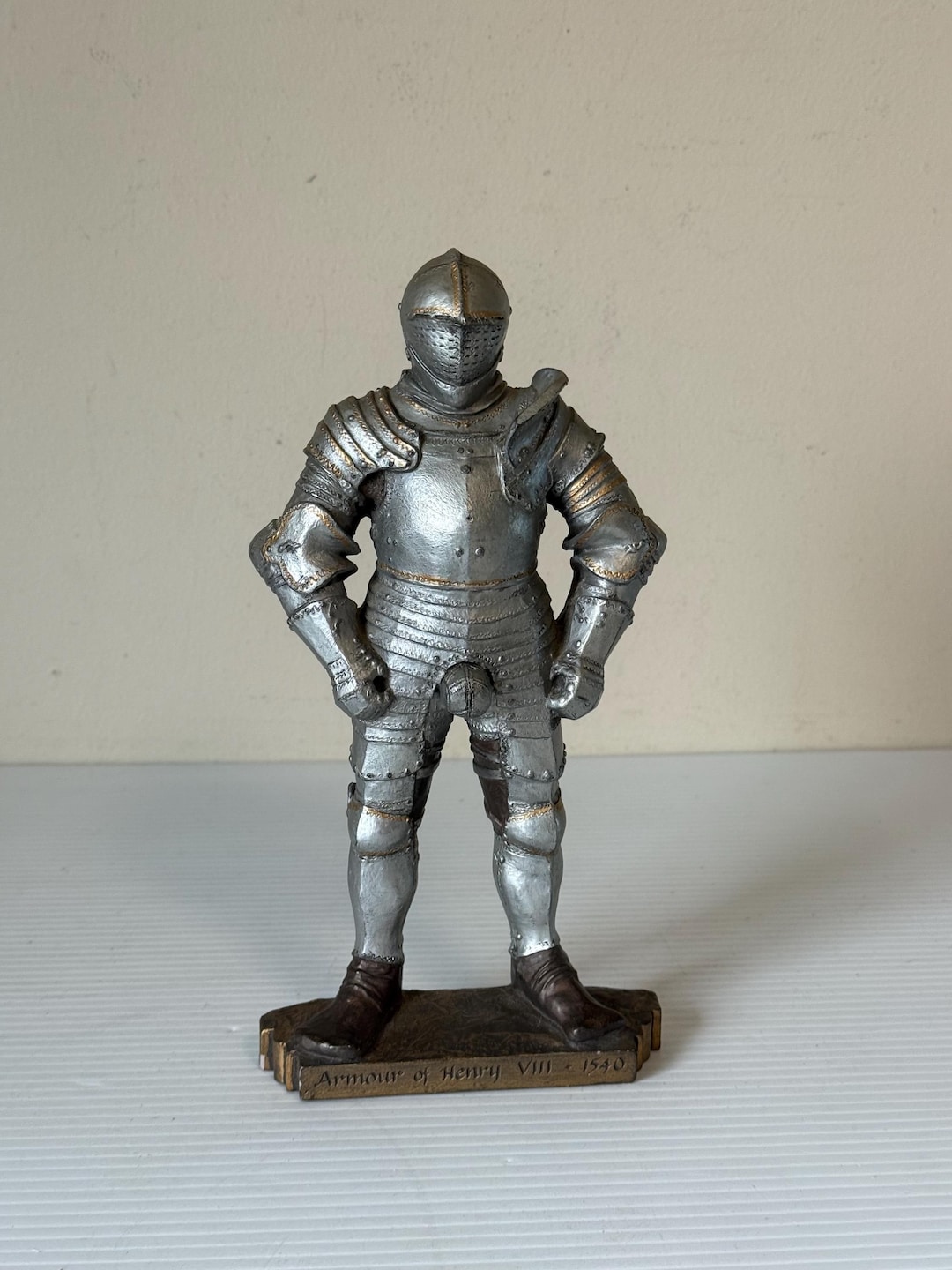 Henry VIII Armor Replica Figurine, 1540 Tudor Collectible - Etsy