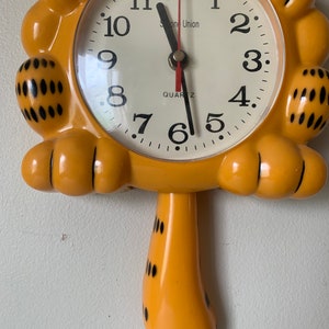 Rare Vintage Garfield Wall Clock: A Timeless Piece for Garfield ...