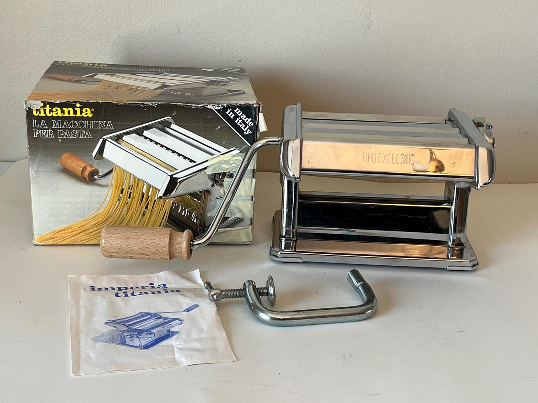 Imperia Titania Italian Pasta Maker Machine, Made in Italy, Authentic ...