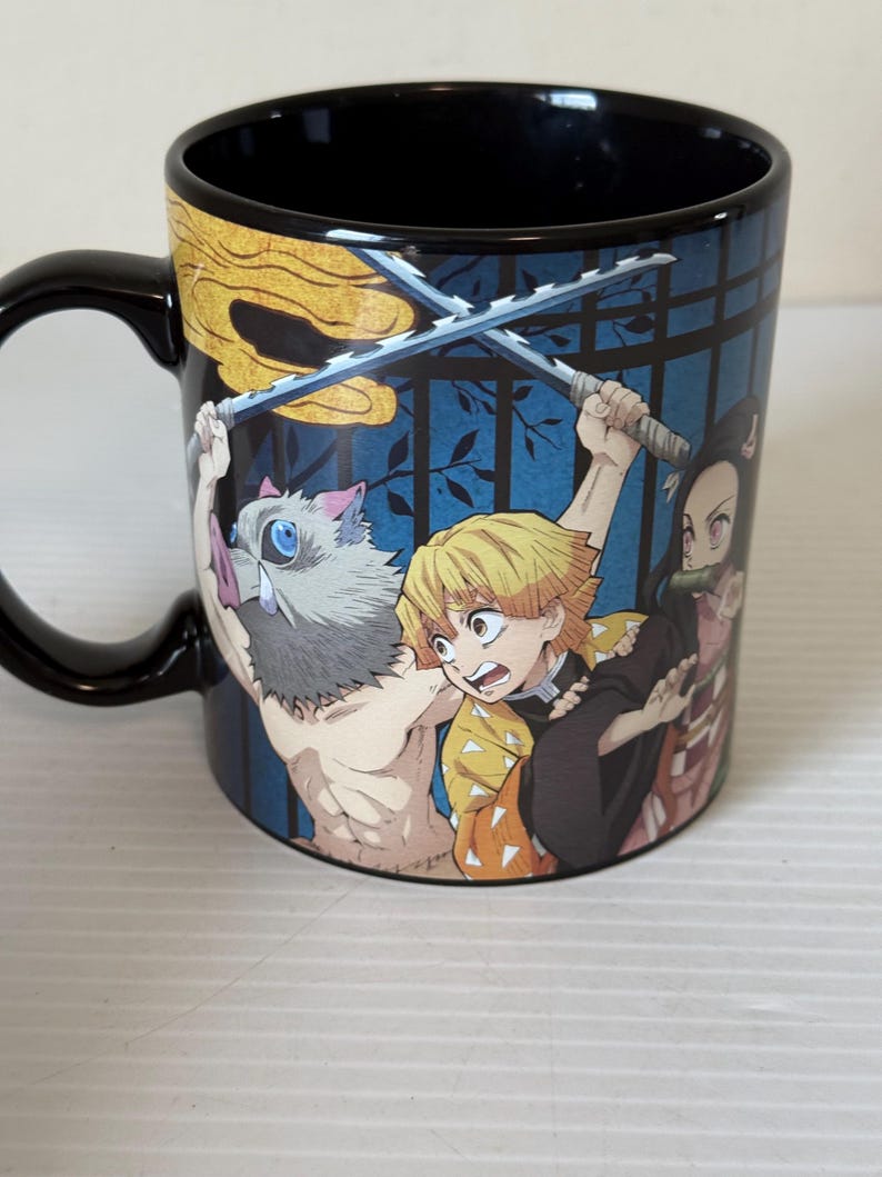 Demon Slayer Character Coffee Mug, Anime Manga Gift, 20 Oz - Etsy