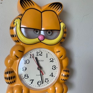 Rare Vintage Garfield Wall Clock: A Timeless Piece for Garfield ...
