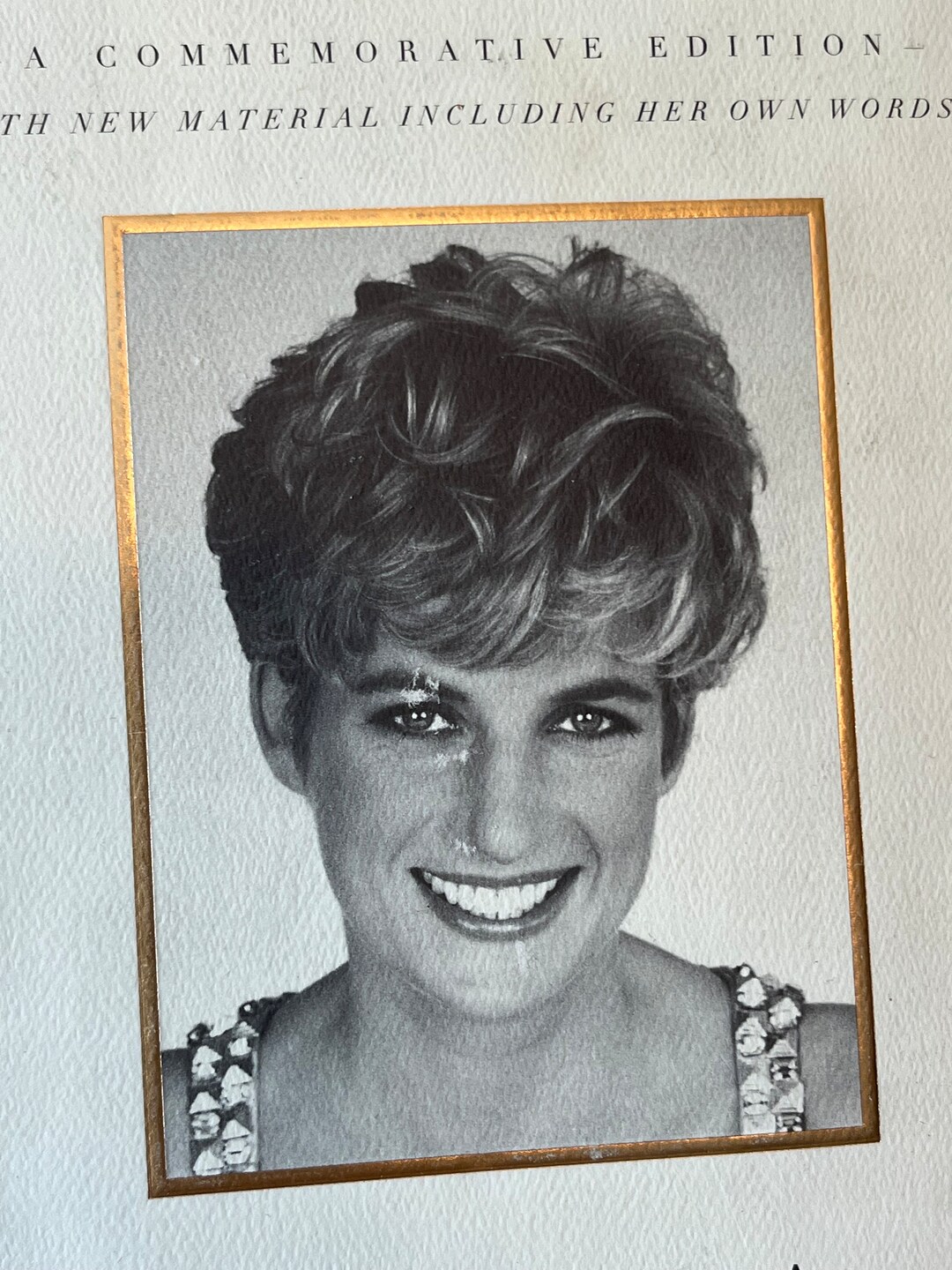 Princess Diana Hardcover Book, Andrew Morton Commemorative Edition ...
