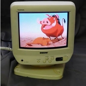 Sony Trinitron KV-9PT50, 9" Color Gaming TV, Retro TV, Classic Gaming ...