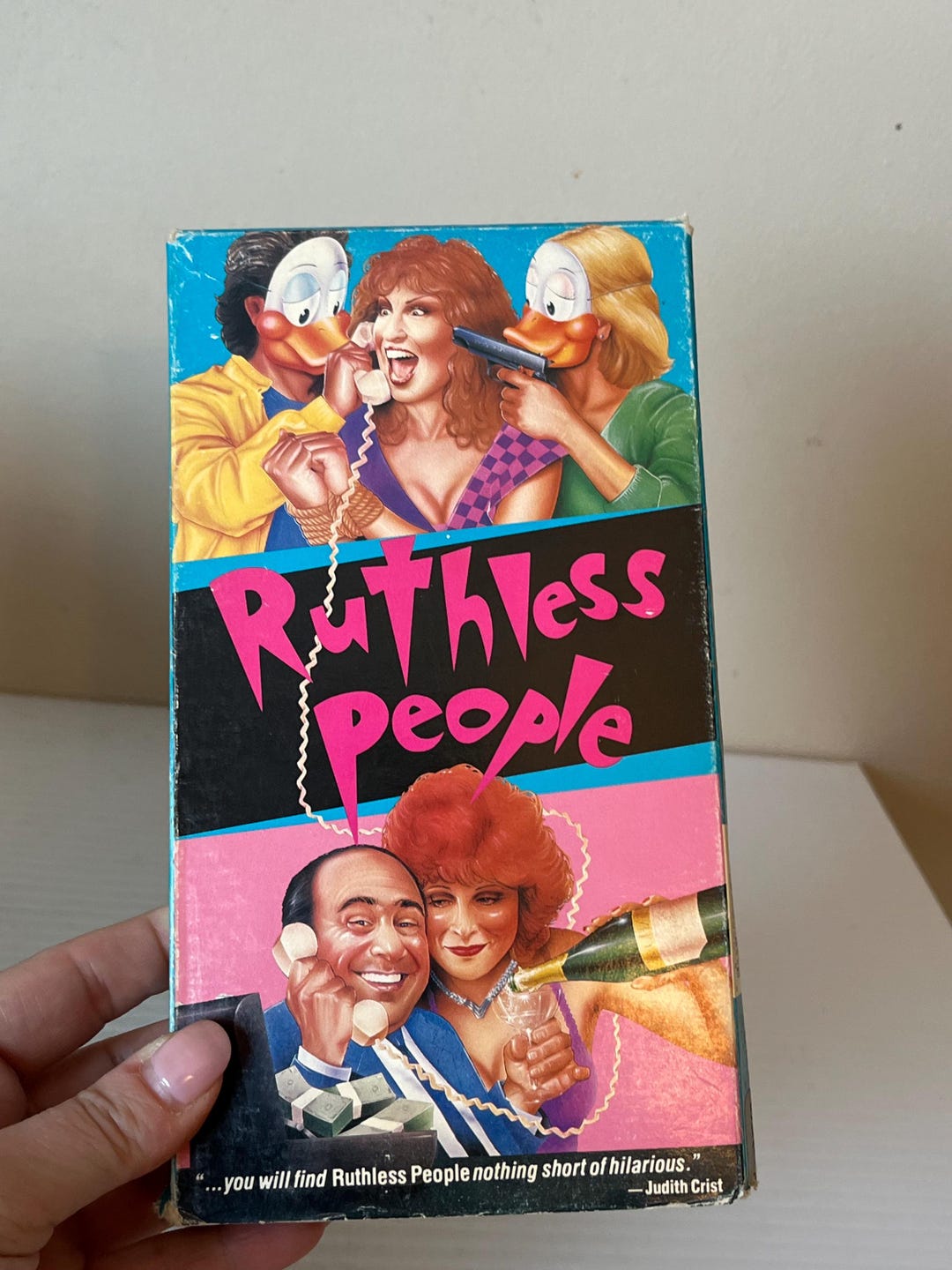 Ruthless People VHS, 1989 Vintage Movie, Classic Comedy Film ...