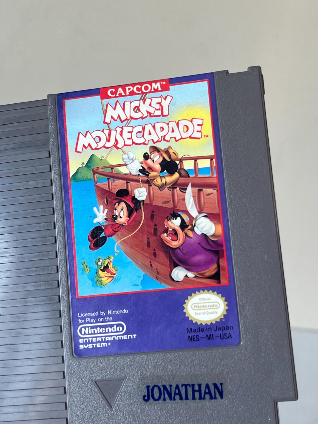 Disney's Mickey Mousecapade NES Game, Classic Nintendo Game, Mickey ...