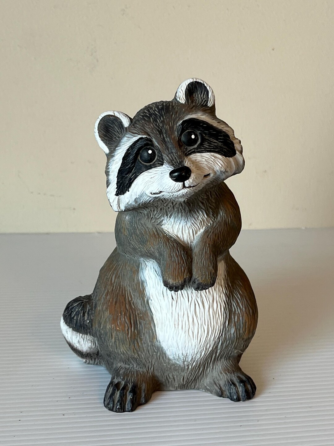 Garden Raccoon Decoration, Art Line Lawn Decor, Yard Decorations ...