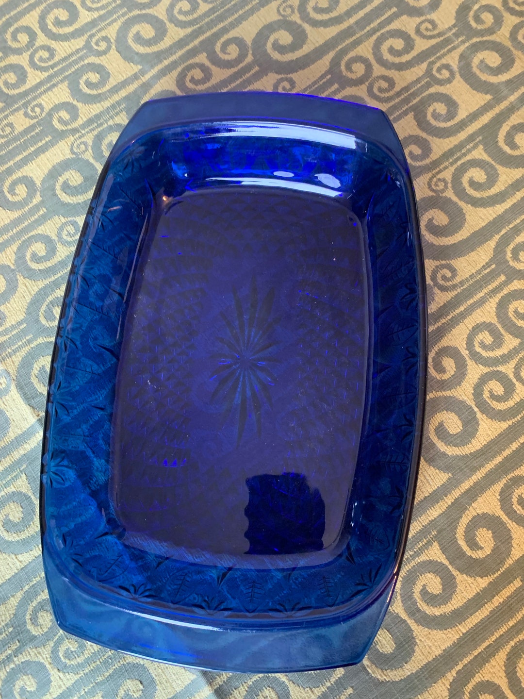 Cobalt Blue Avon Royal Sapphire Casserole Dish, Vintage Baking Dish ...