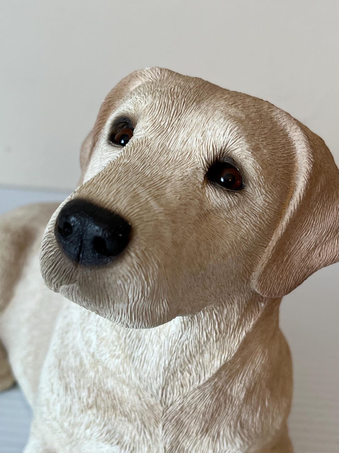 Sandicast Yellow Labrador Sculpture, Collectible Figurine, Labrador ...