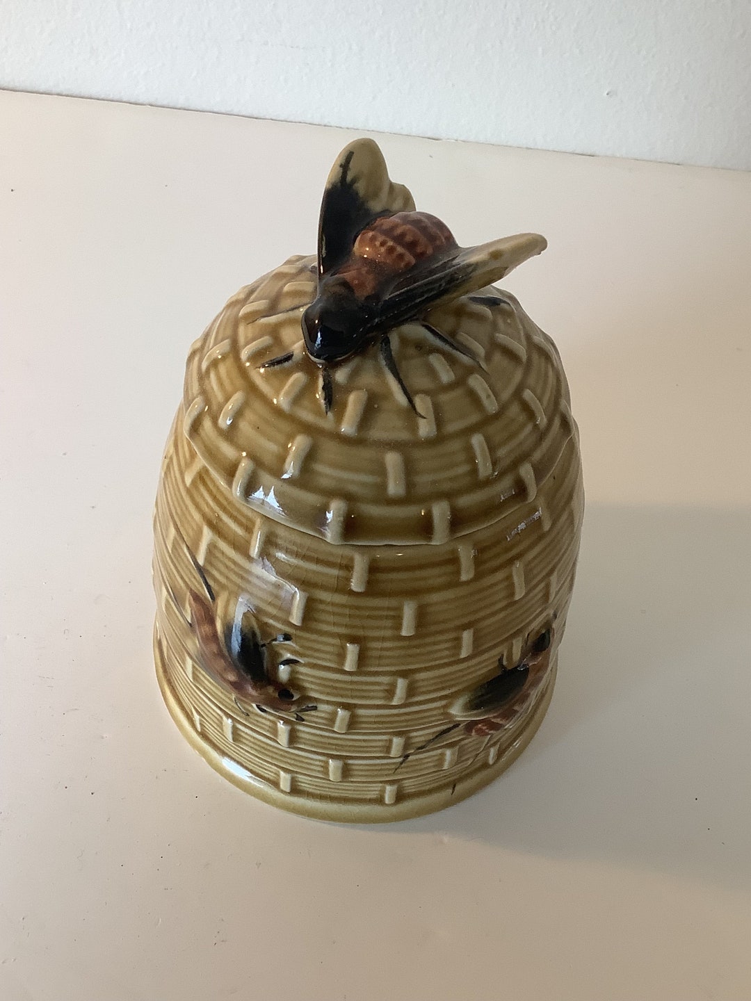 Vintage Bee Hive Honey Pot, Jam Jar, Sugar Dish 70s - Etsy