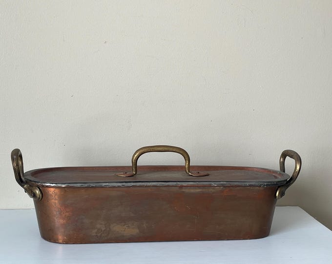 Vintage Copper Fish Poacher, Copper Cookware, Antique Kitchenware ...