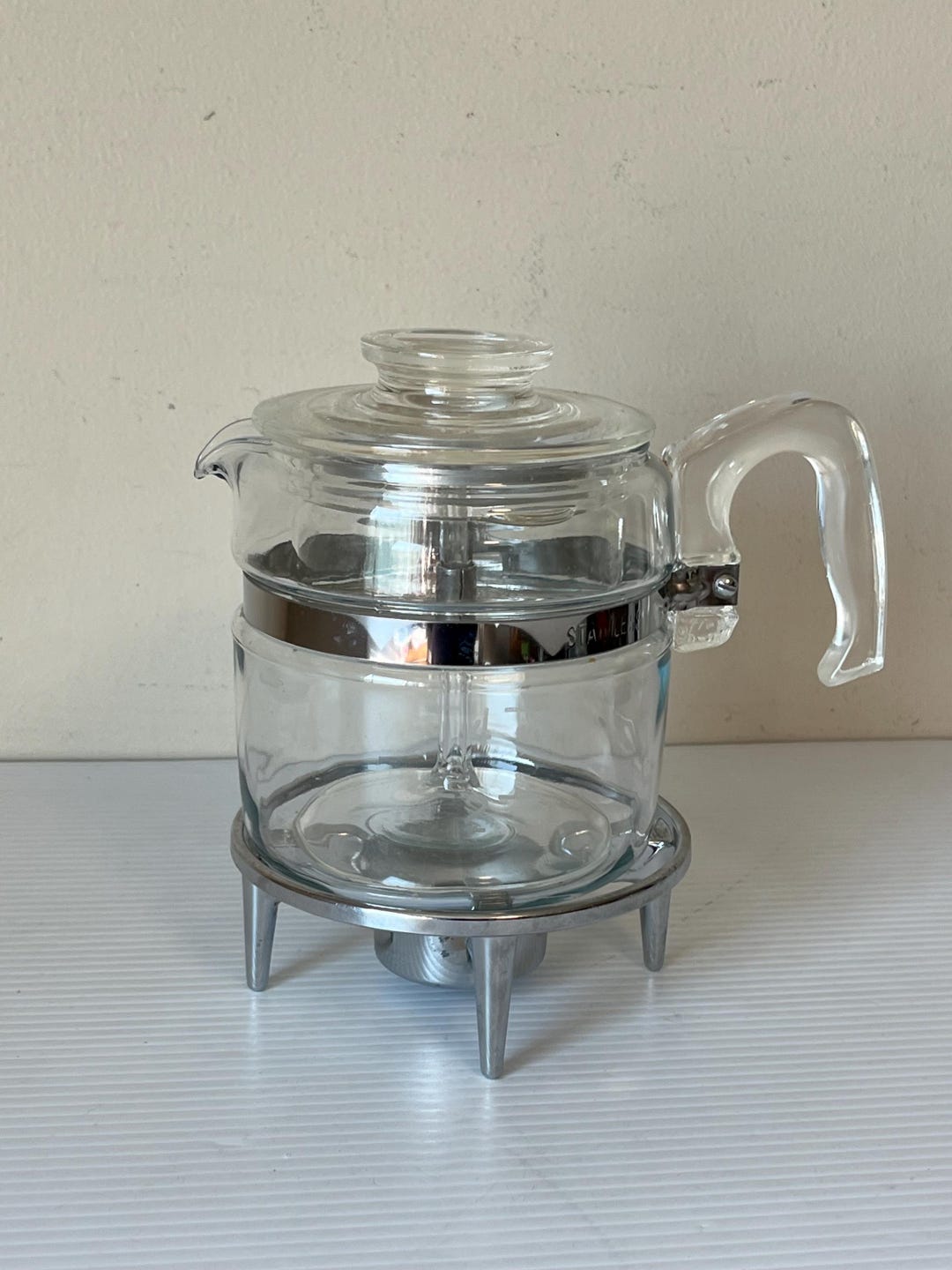 Vintage Pyrex Percolator Coffee Pot, Vintage Pyrex Maker, Percolator ...