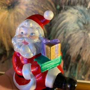 Charming Vintage Santa and Retro Christmas Decoration Knick Knacks ...