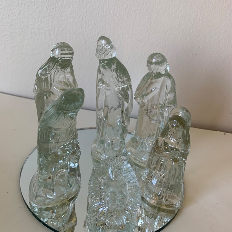 Glass Nativity - Etsy