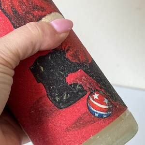 Vintage 1985 KFC Santa Claus Candle Toy, Happy Holidays Memorabilia ...