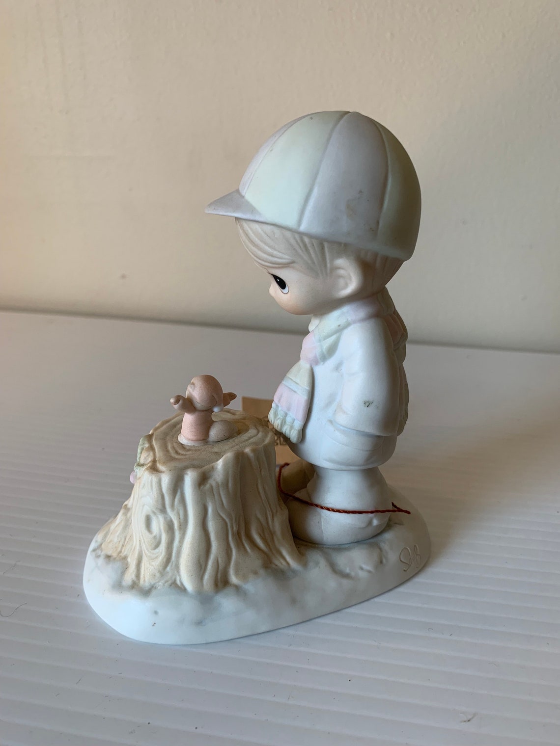Rare Vintage Enesco Precious Moments Figurine From 1989: Wishing You A ...