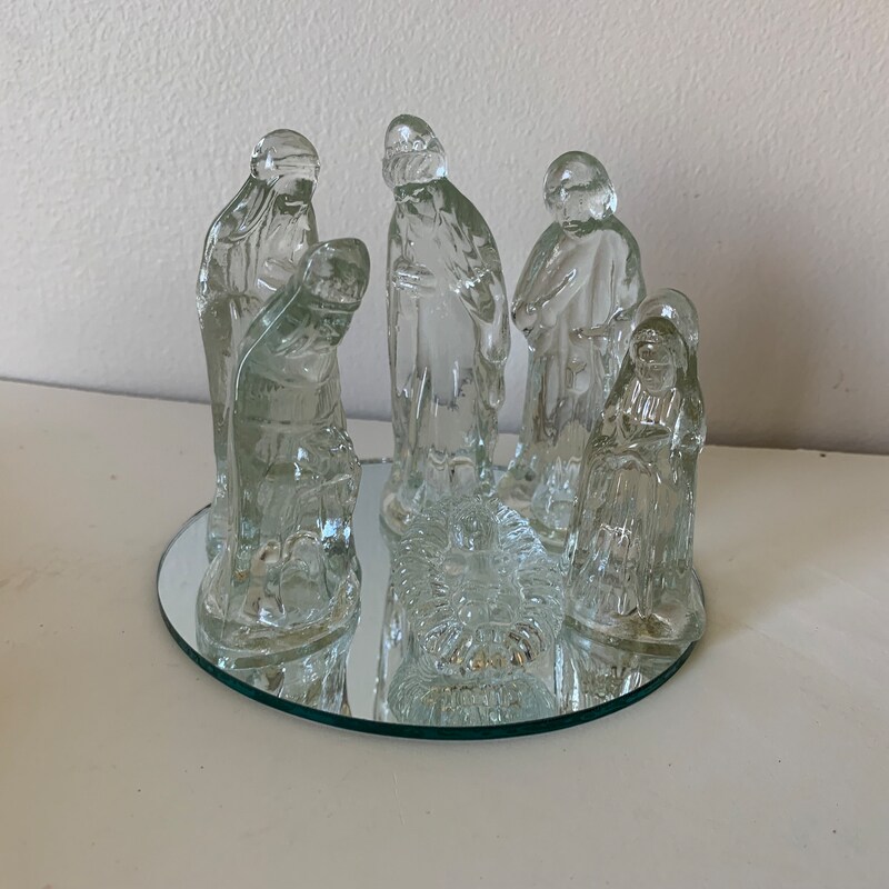 Glass Nativity - Etsy