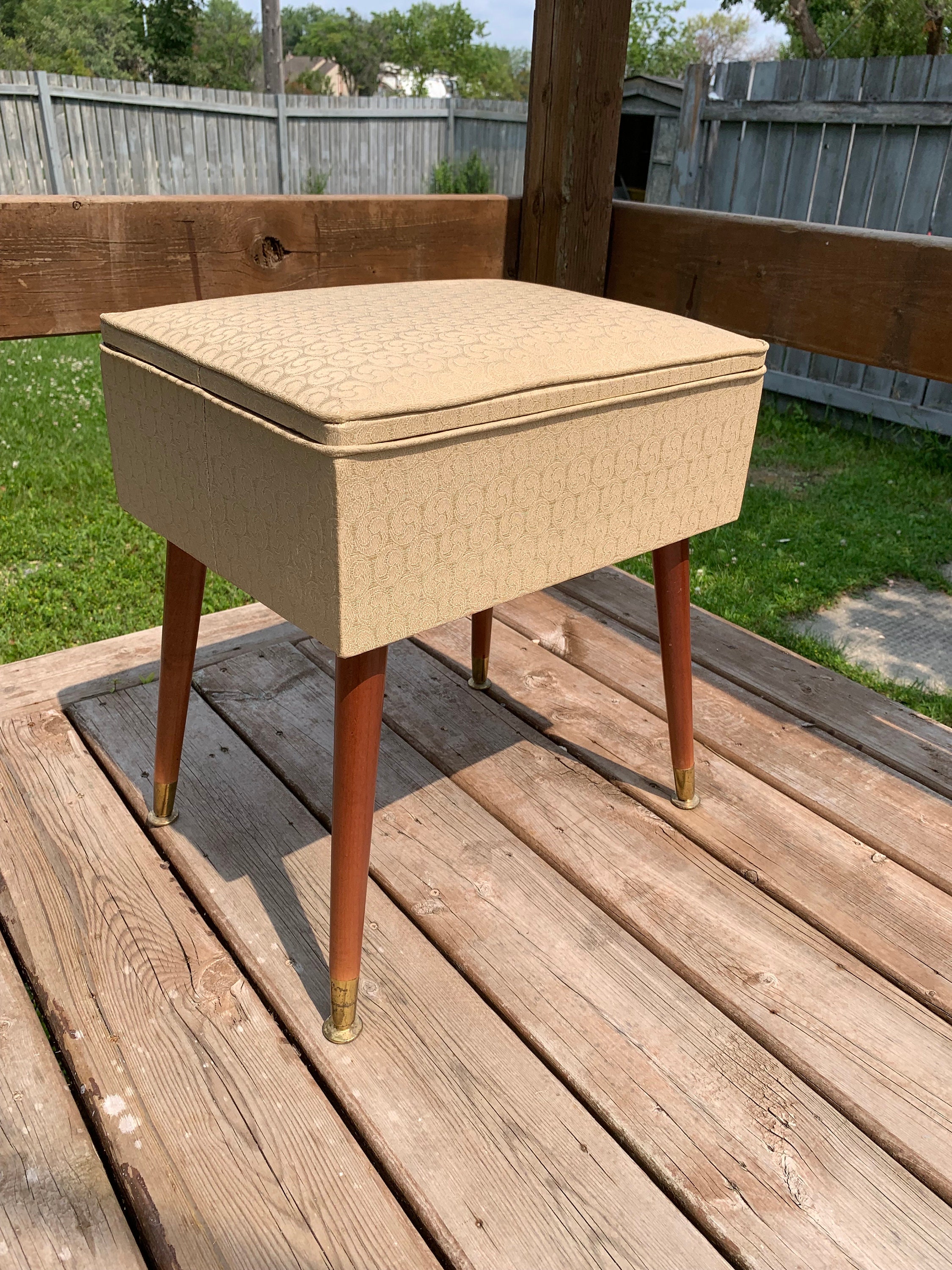Sewing box stool store