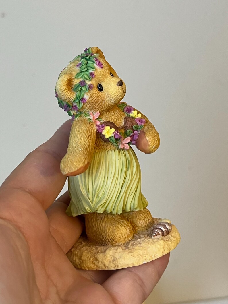 Vintage Cherished Teddies Leilani Tahiti Statue, Across the Seas ...
