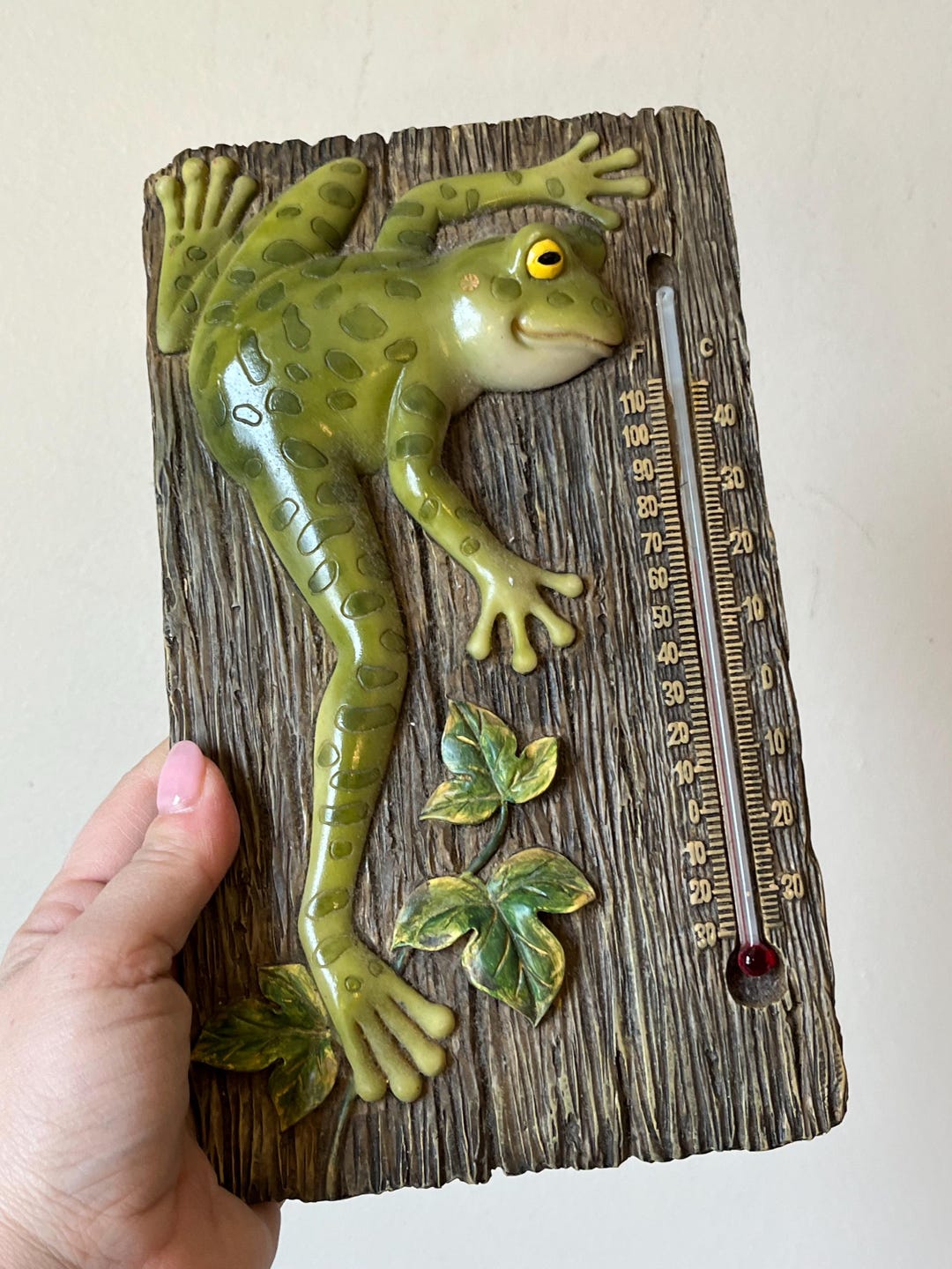 Frog Temperature Gage, Vintage Design, Decorative Thermometer, Classic ...