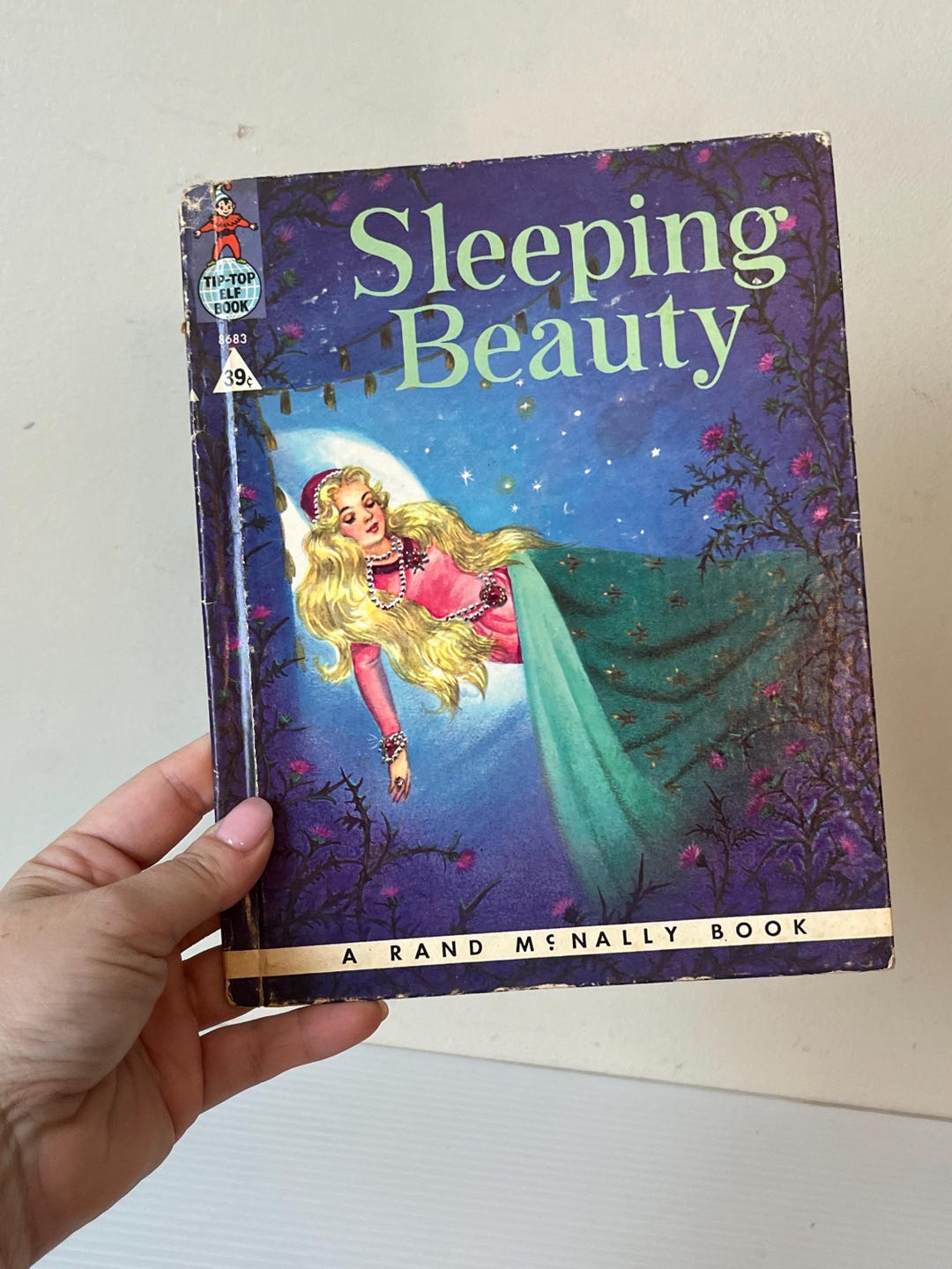 Vintage Sleeping Beauty Book, Elizabeth Webbe, 1959 Rand Mcnally - Etsy