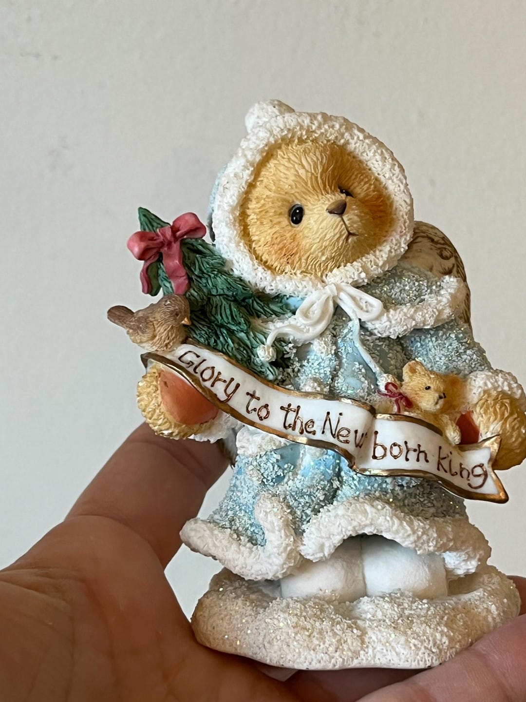 Cherished Teddies Grace Figurine, "glory to the Newborn King", Enesco ...