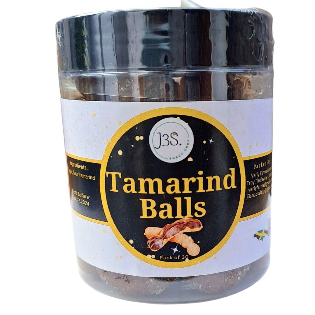 Jamaican Tamarind Balls | Jamaican Candy | Jamaican Snack | Pack of 30 ...