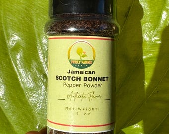 King’s Jamaican Scotch Bonnet Pepper Powder - Etsy