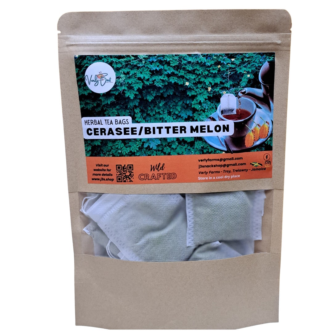 Jamaican Cerasee Herbal Tea Bags - Etsy