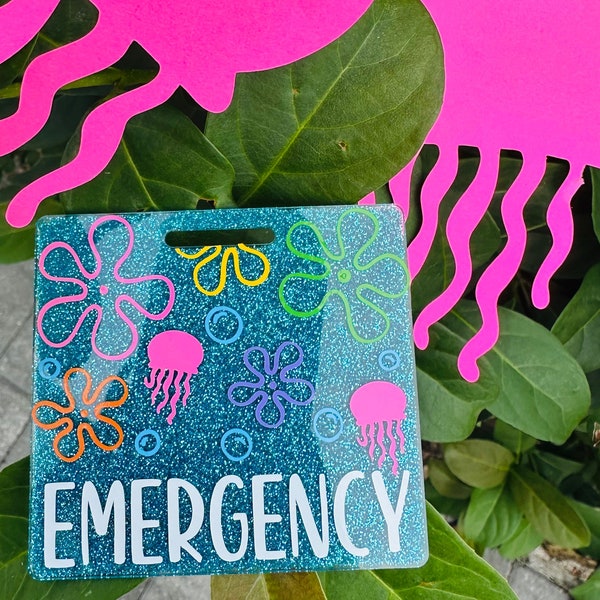 Spongebob Name Badge - Etsy