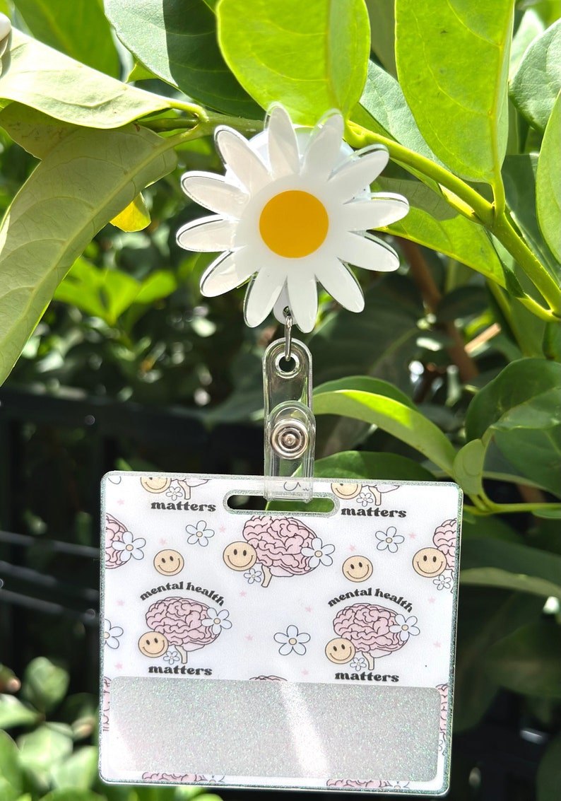 Retro Smiley Badge Buddy | Glitter Badge Buddy | Gifts for Her | Custom ...