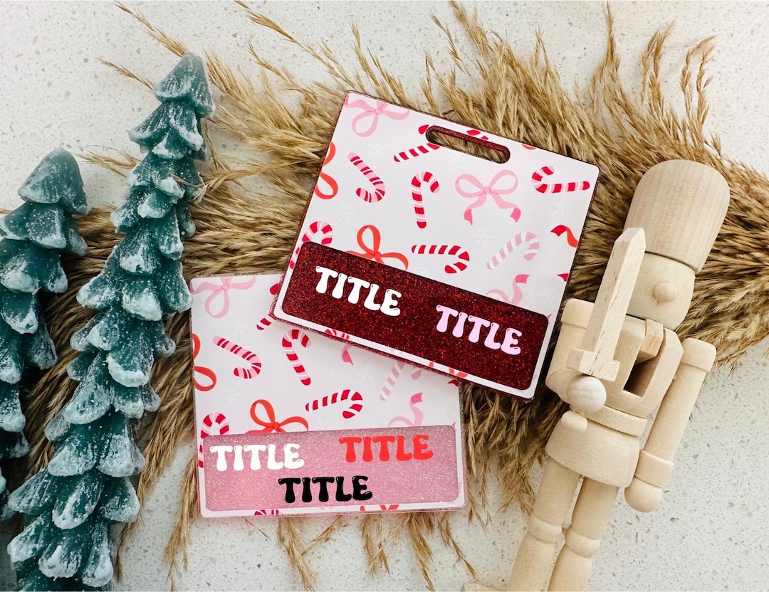 Candy Cane Badge Buddy | Holiday Badge Buddy | Christmas | Stocking ...