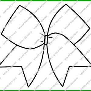 Cheer Bow SVG Cut File, Cheer Hair Bow, DIY Crafts, Digital Download ...