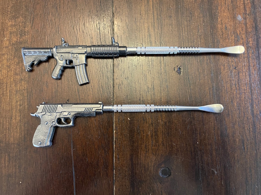 6.25 Metal Hand Gun Assault Rifle Wax Carving Tool Clay Carving Tool ...