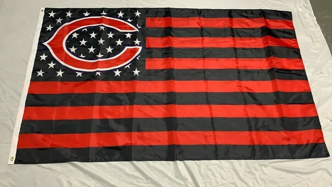 Chicago Bears American FLAG 3X5 Banner American Football NFL Double ...