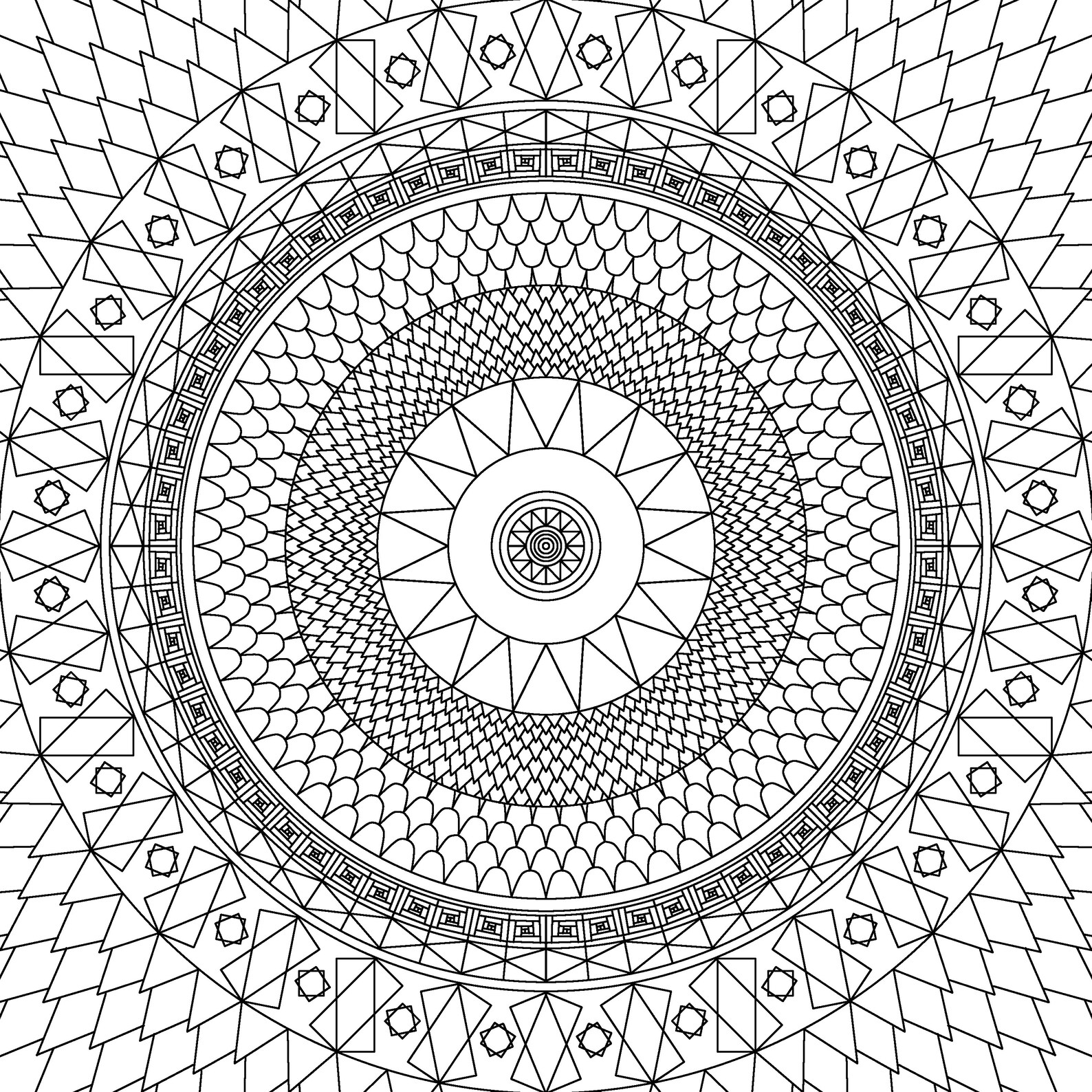 Mandala Ad, Coloring Page, Tee Shirt Graphic, Graphic, Illustration ...