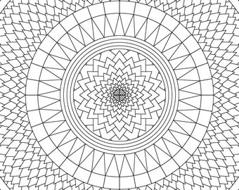 Mandala Ad, Coloring Page, Tee Shirt Graphic, Graphic, Illustration ...